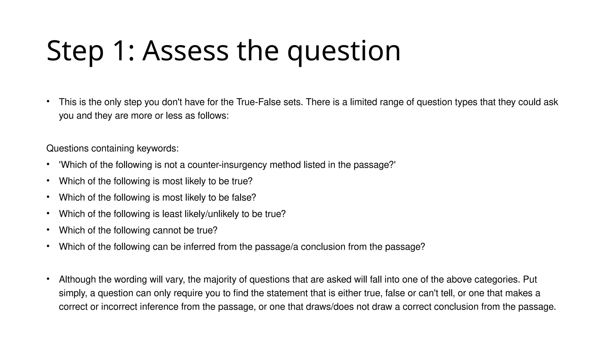 UCAT Decision making strategy PowerPoint | PPTX