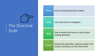 Decision Making Styles | PPTX