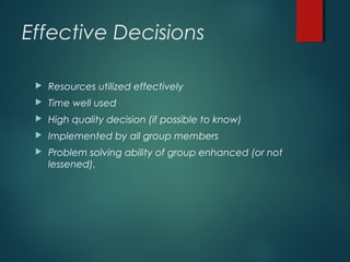 Decision making team beruang | PPT