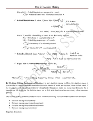 Decision making | PDF