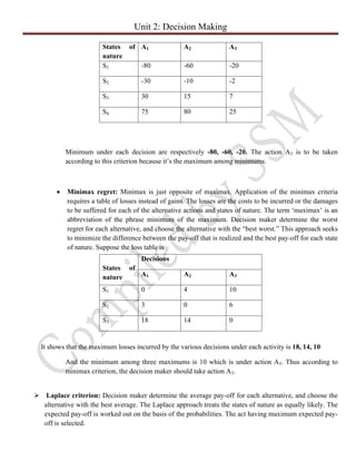 Decision making | PDF