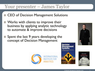 Decision Management Systems Part One Decision Discovery | PDF