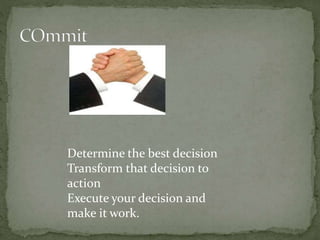 Decision making | PPT