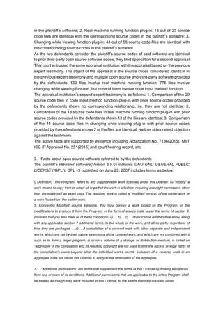 Open source copyright case in China - 2018 - English translation | PDF