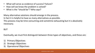 Decision objectives | PPT