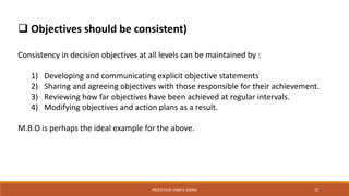Decision objectives | PPT