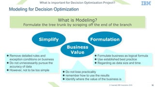 Decision optimization how to carry projects | PPT