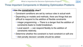 Decision optimization how to carry projects | PPT