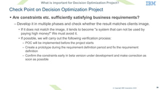 Decision optimization how to carry projects | PPT