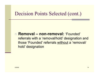 Decision Point Analysis | PDF