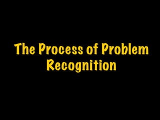 Decisionprocessproblemrecognition SIDDANNA M BALAPGOL | PPT