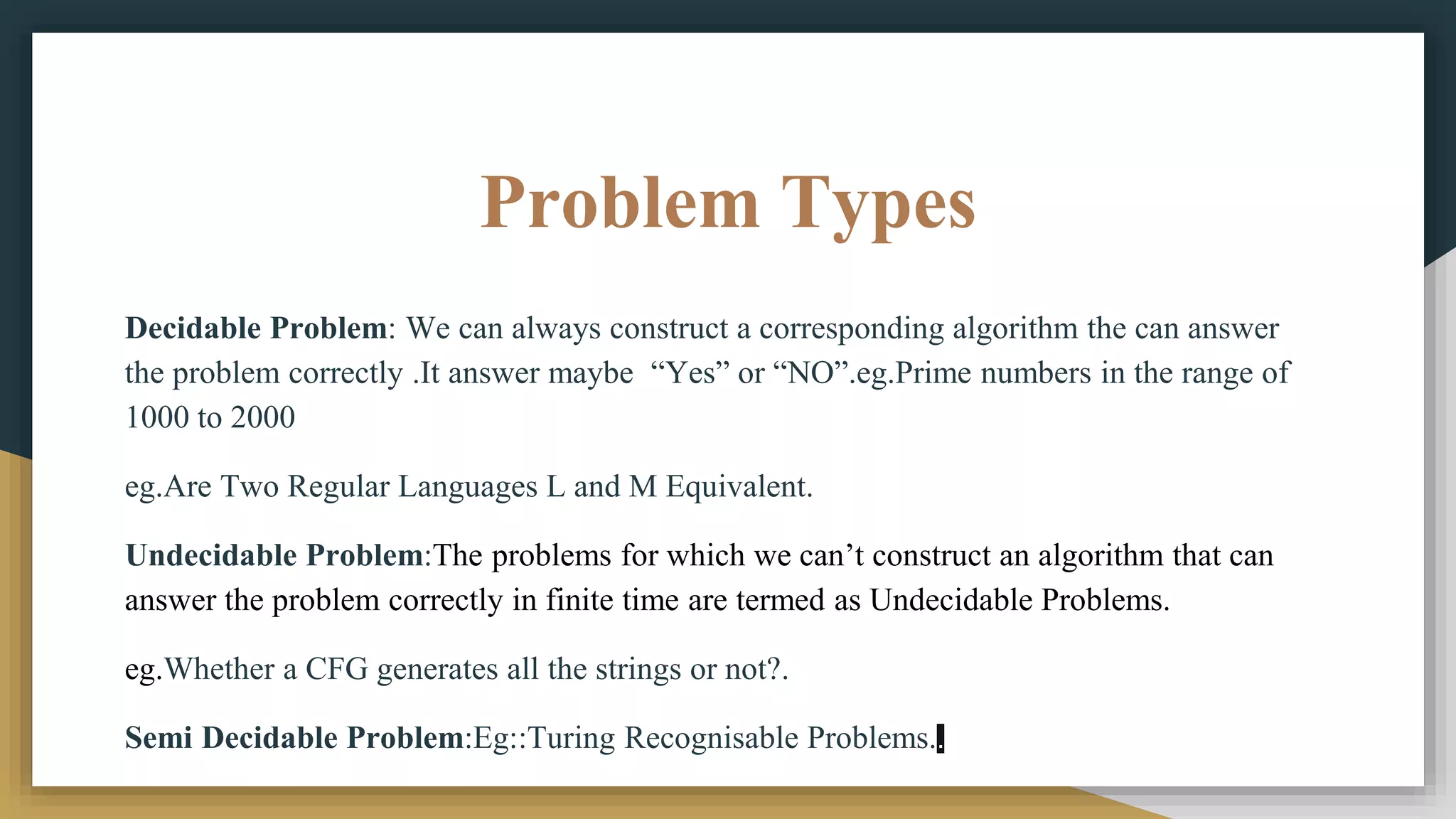 Decision Properties Of Reular Languages Pptx