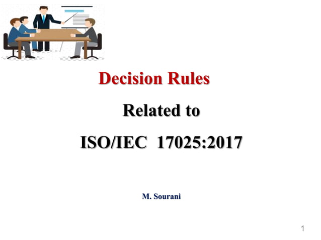 Decision rule for ISO/IEC 17025-2017 | PPTX | Business Accounting ...
