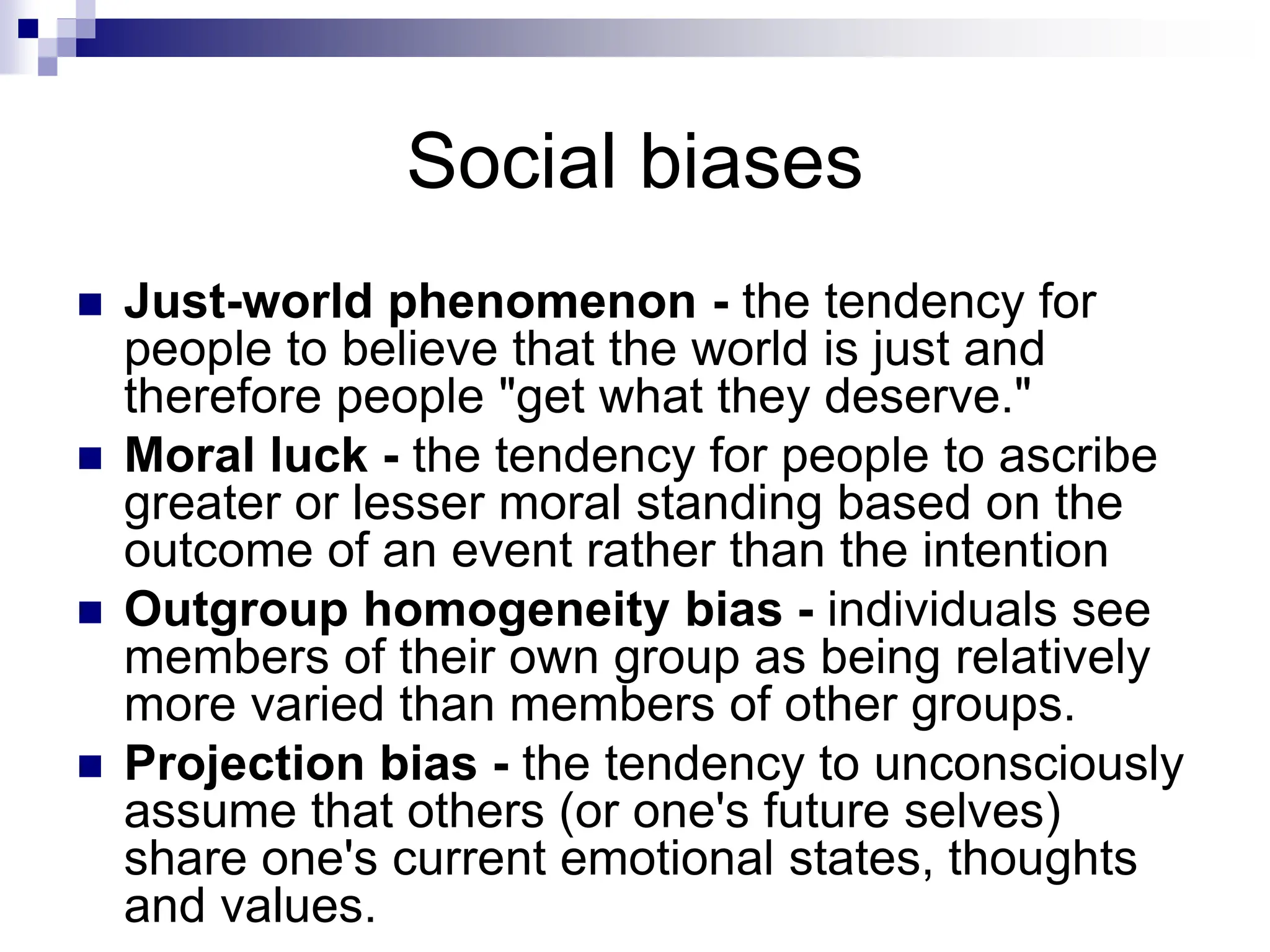 decisions - cognitive biases.ppt