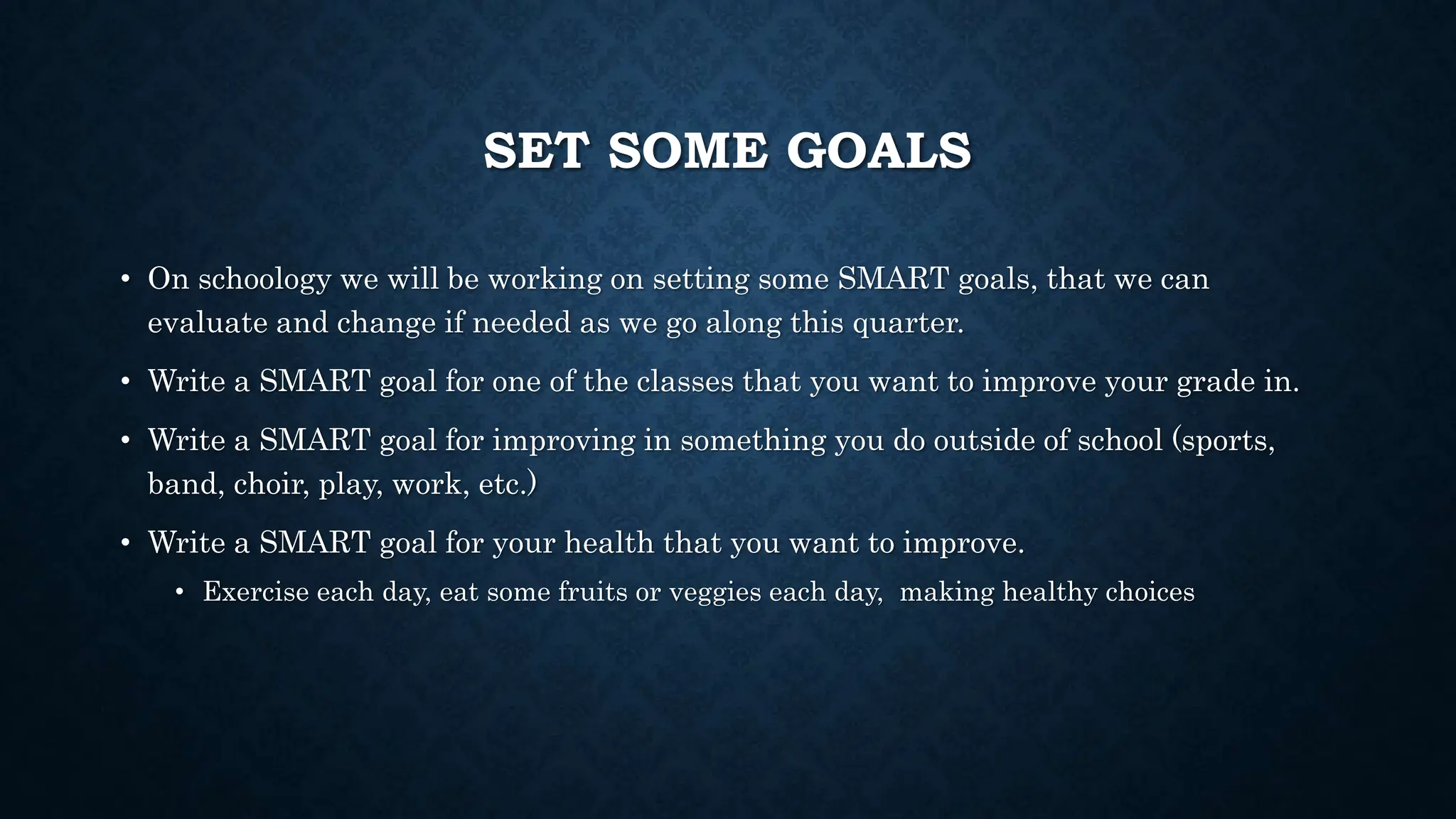 Decisions and Goals PPT for 8th health class | PPTX