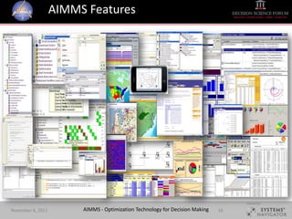 AIMMS product presentation | PDF