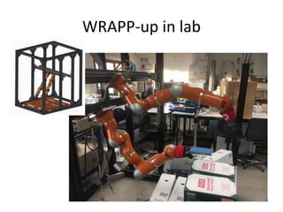 WRAPP-up: an autonomous dual-arm robot for logistics