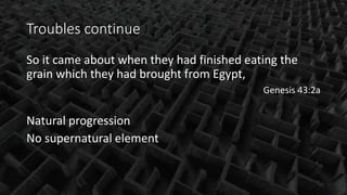 Decisions decisions decisions Genesis 43:1-15 | PPT