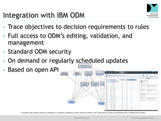 DecisionsFirst Modeler and IBM ODM Demonstration | PDF