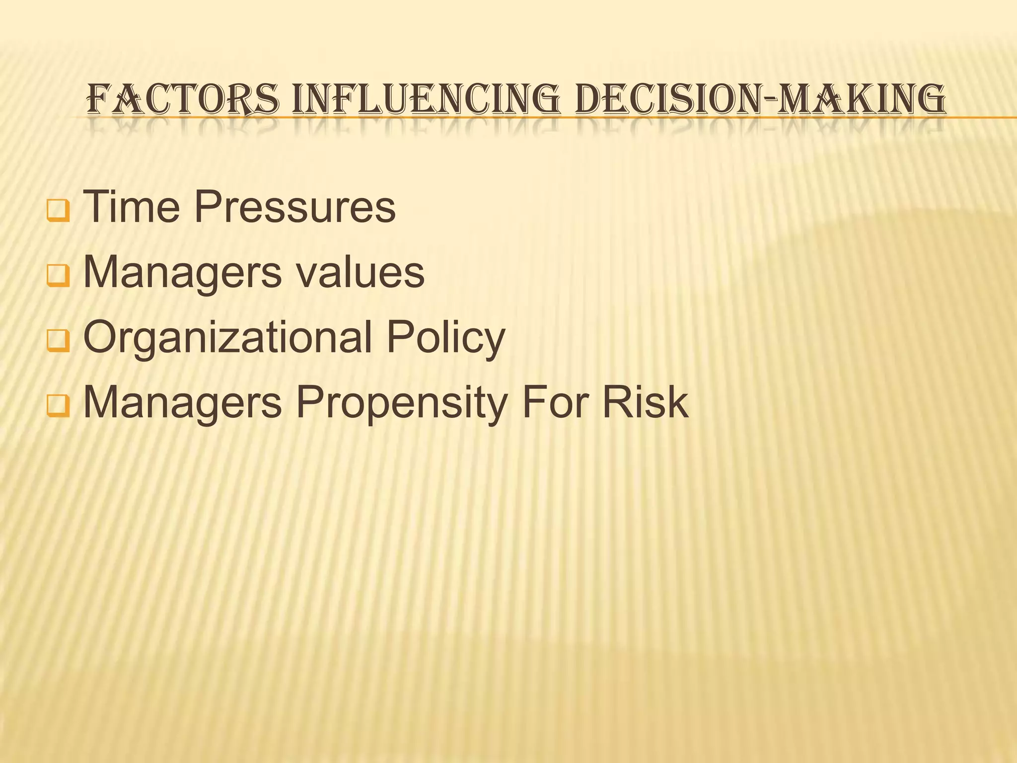 Decision situation | PPTX