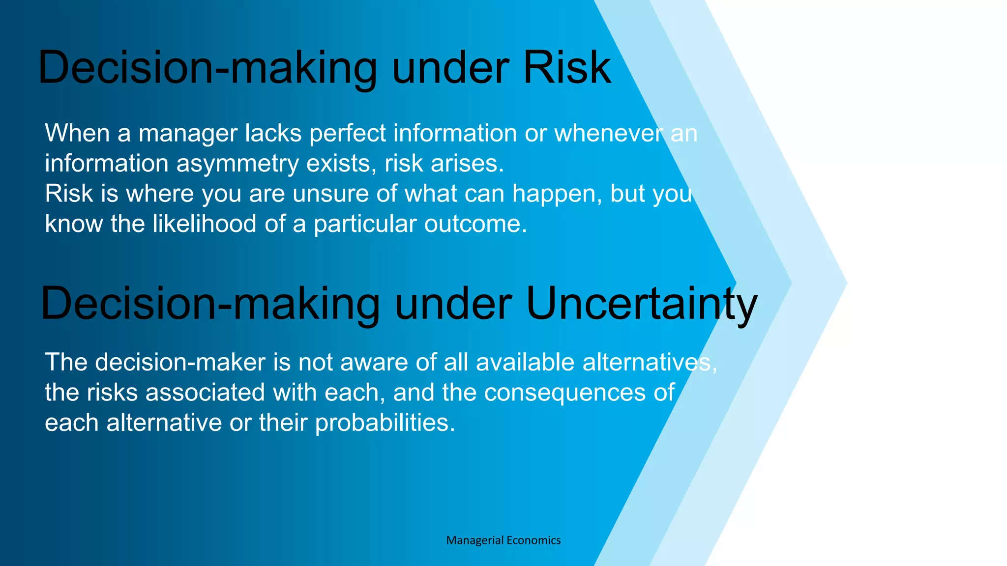Decisions Under Risk and Uncertainty - UP.pptx