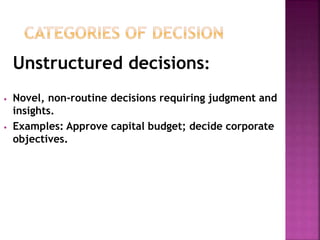 Decision supporting system | PPTX