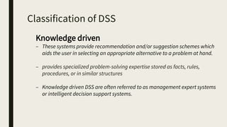 Decision support system-MIS | PPTX