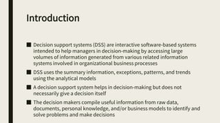 Decision support system-MIS | PPT