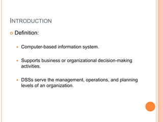 Decision support system | PPT