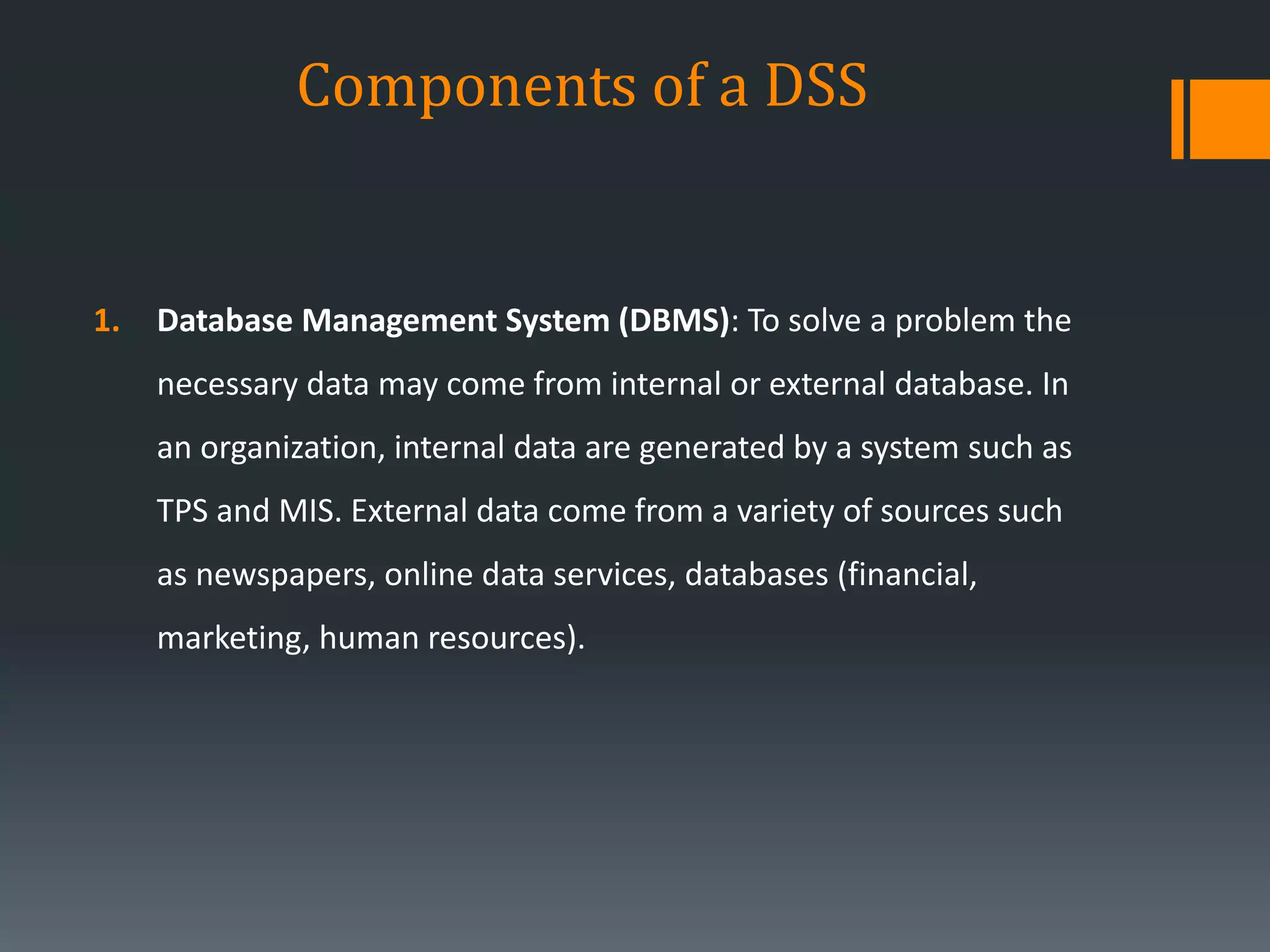 Decision support system | PPTX