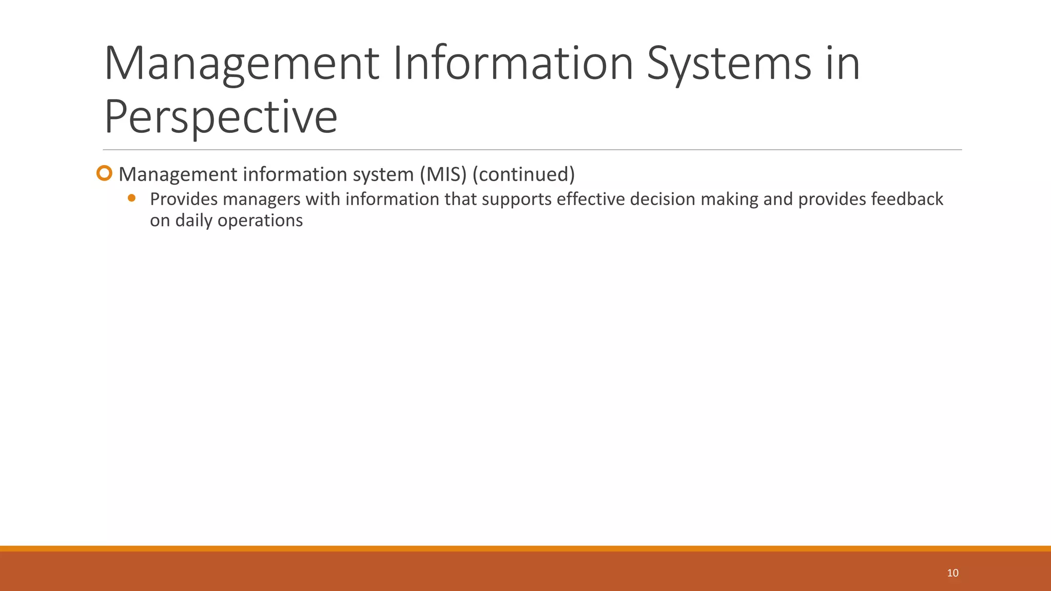 Decision Support System And Management Information System Pptx
