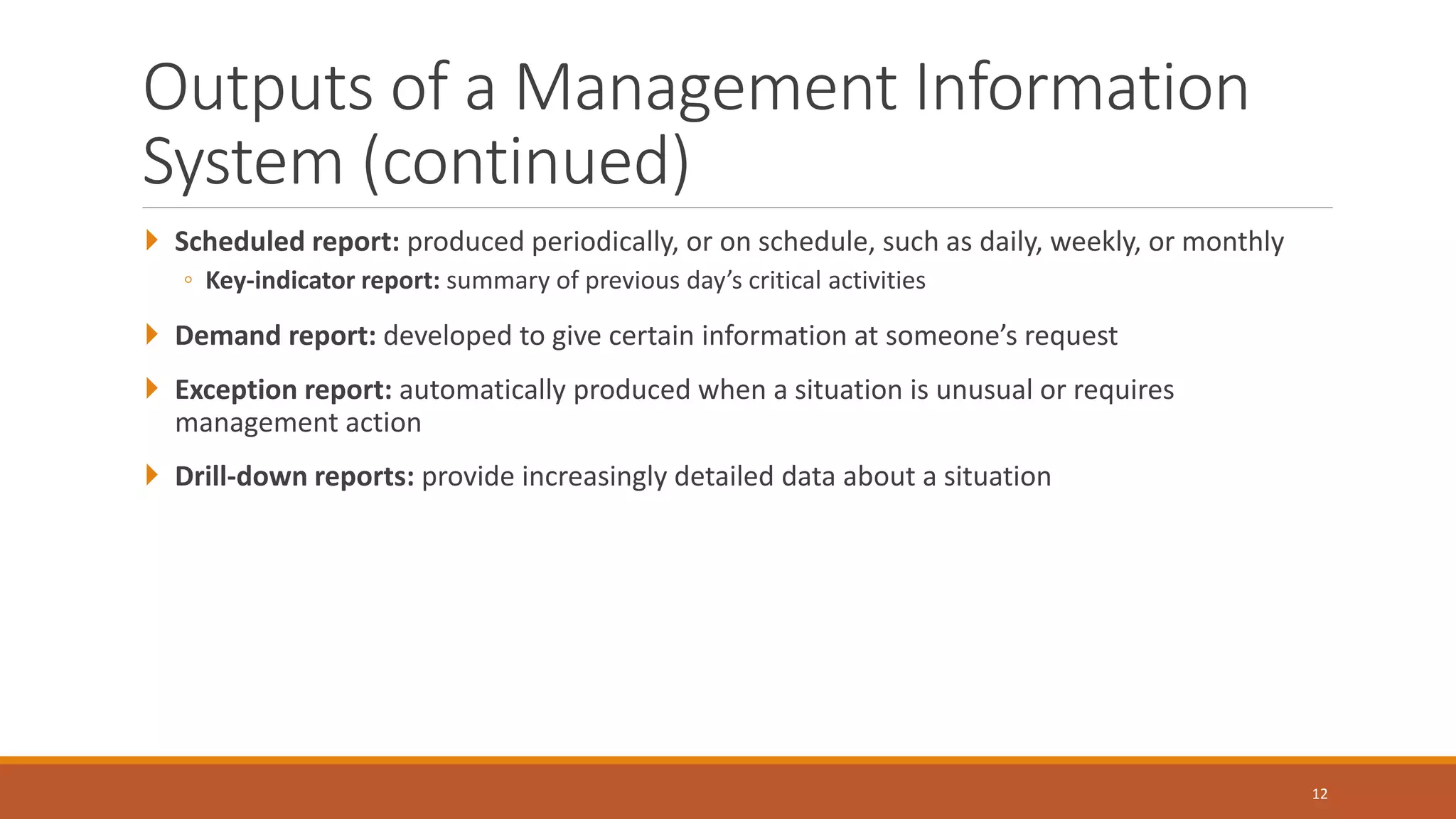 Decision support system & Management Information System | PPTX