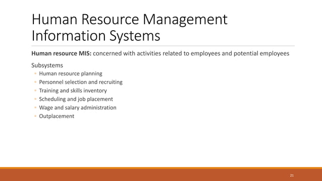 Decision support system & Management Information System | PPTX
