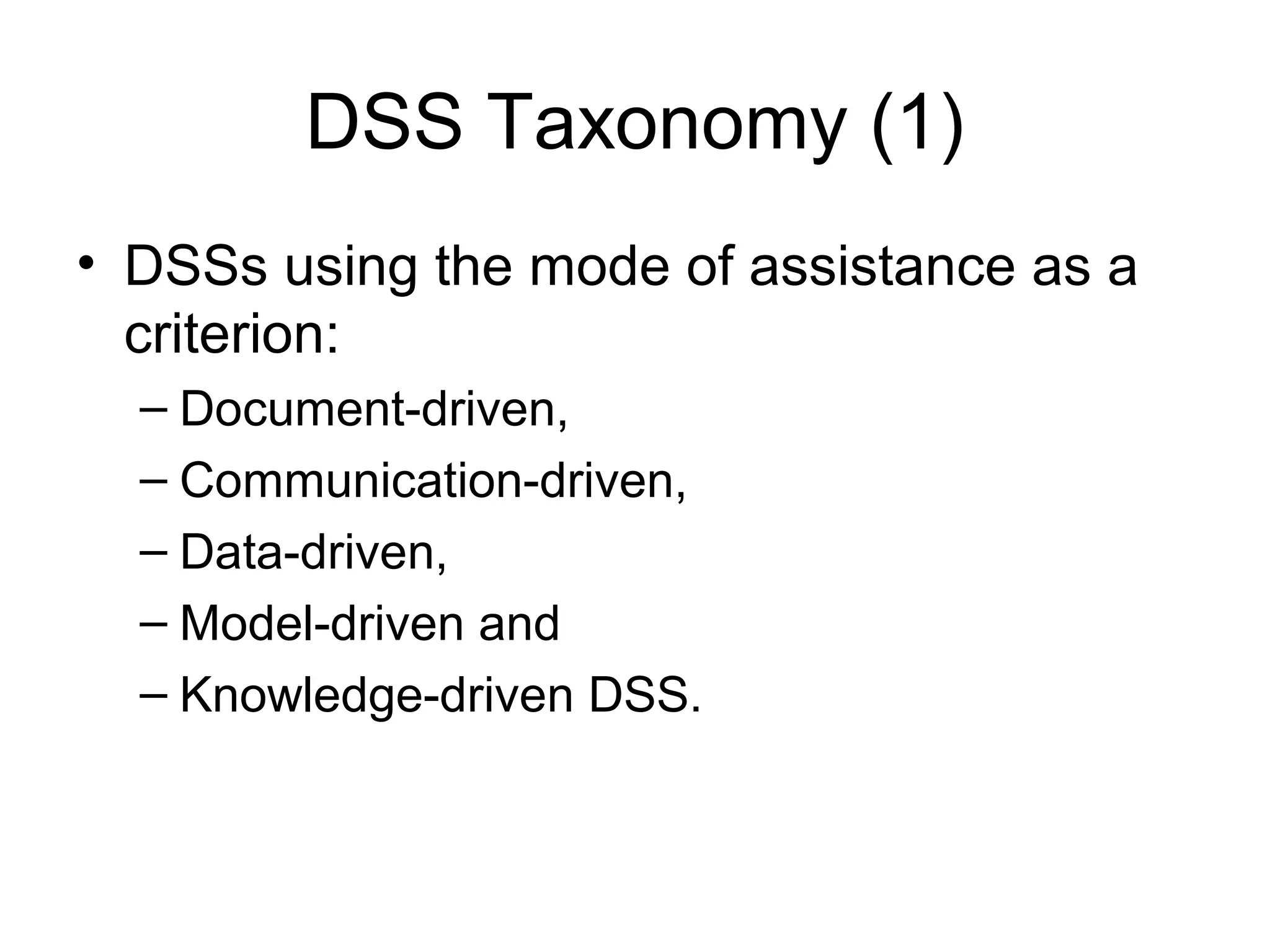 Decision support system concept 97 2 | PPT