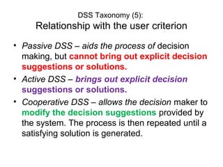 Decision support system concept 97 2 | PPT