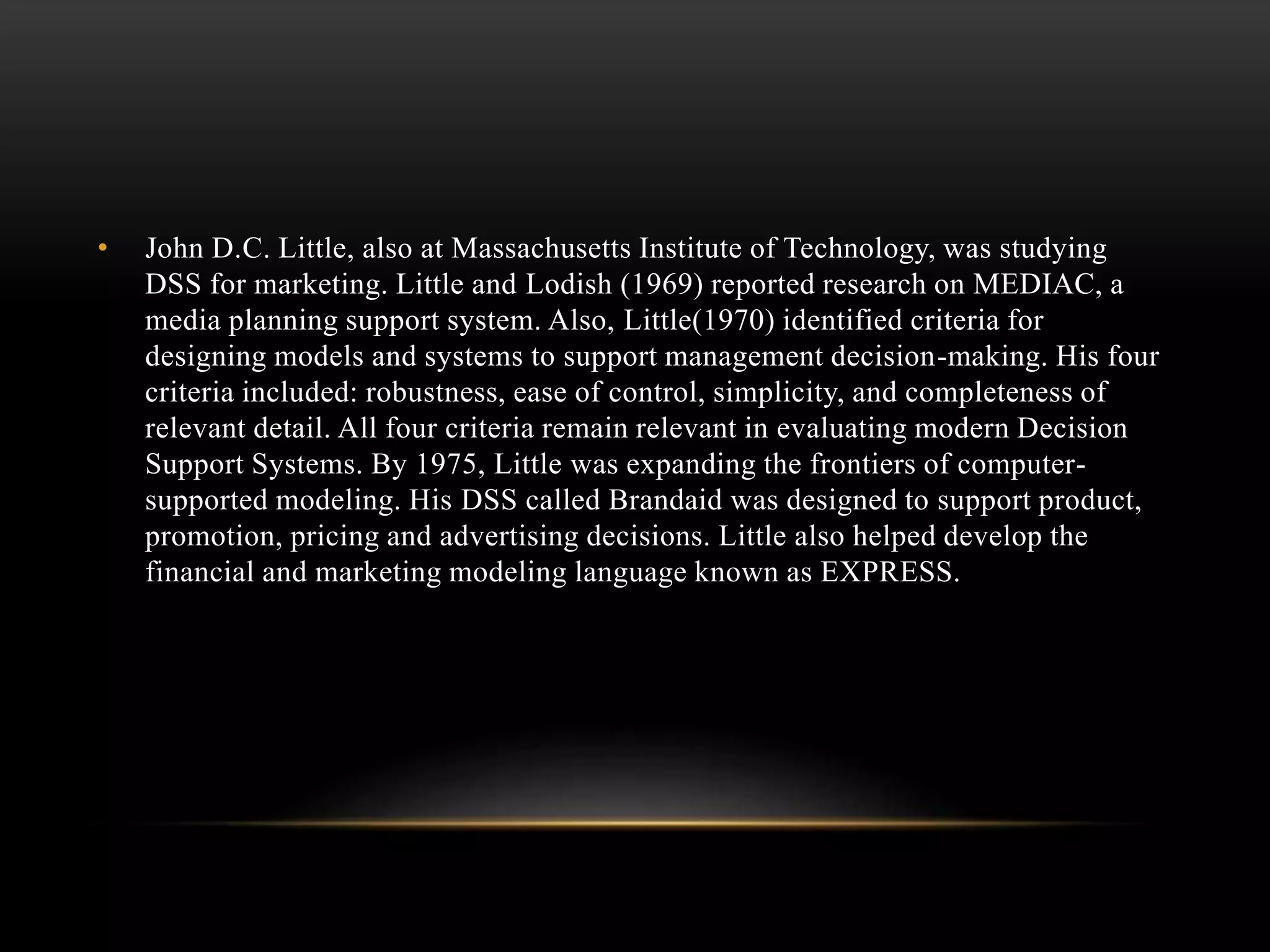 Decision Support System Presentation Slides Pptx Computing Technology And Computing