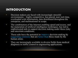 Decision Support System - Presentation Slides | PPTX
