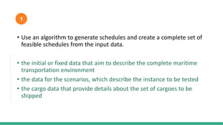 Decision support system for petrobras ship scheduling | PPTX