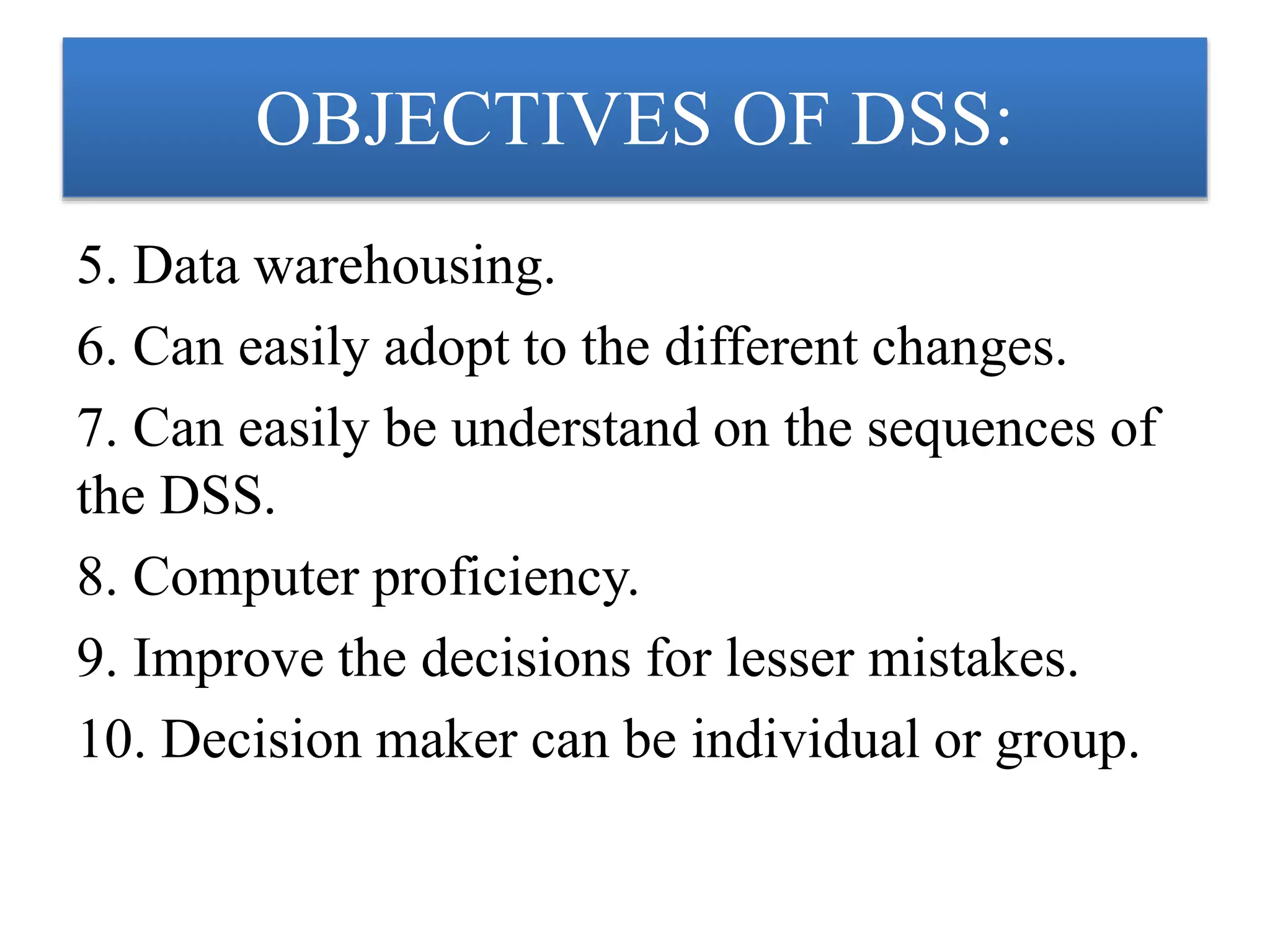 Decision Support System in MIS.pptx