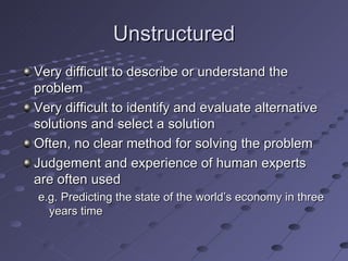 Decision support systems | PPT