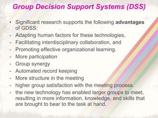 Decision Support Systems | PPT