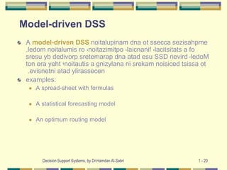 Decision support systems | PDF