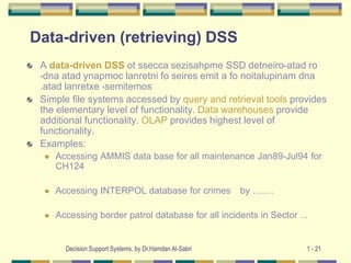 Decision support systems | PDF