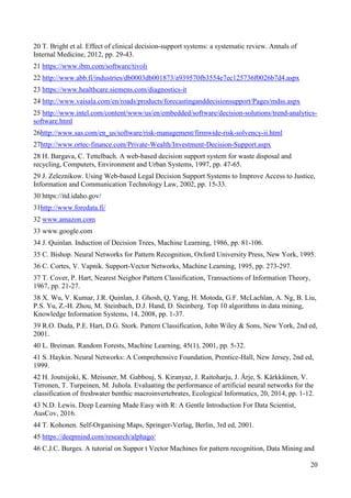 EduMAP: Decision Support Systems Review | PDF