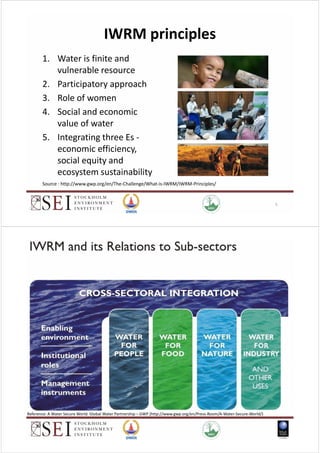 Decision Support Tools for Integrated Water Resources Management | PDF