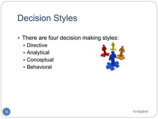 Decision theory | PPTX