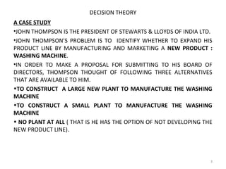 Decision theory | PPT