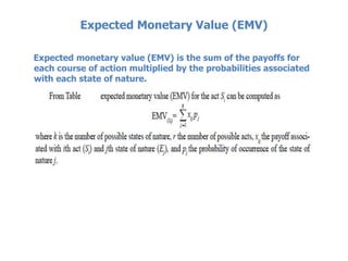 Decision theory | PPTX