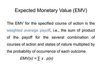Decision theory | PPT