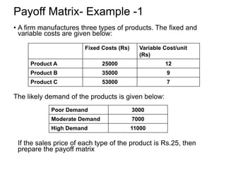 Decision theory | PPT